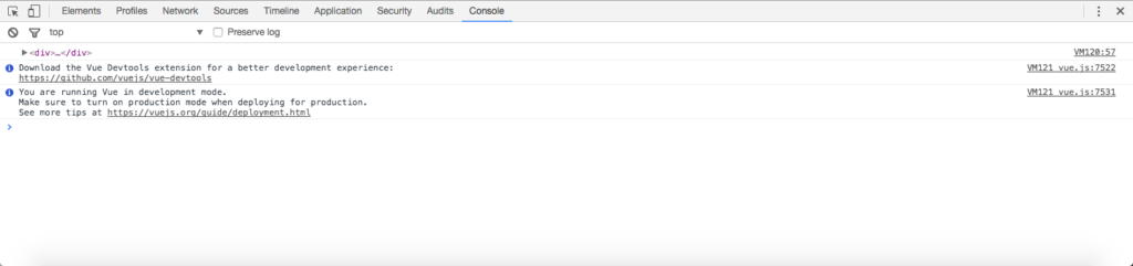Using Inline Templates Within Vue Instances